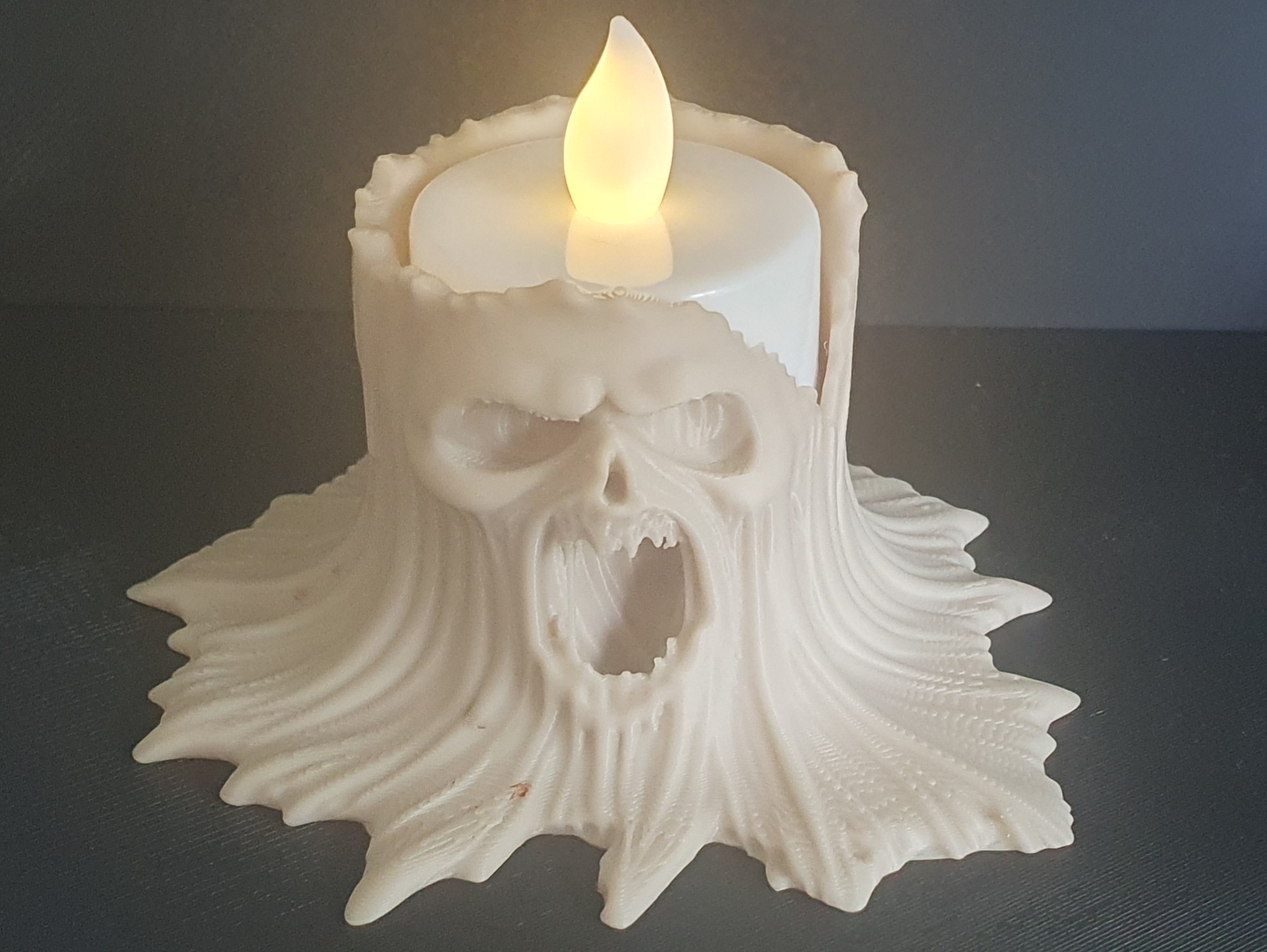 Ghost Tea Light Holder – Layer Upon Layer